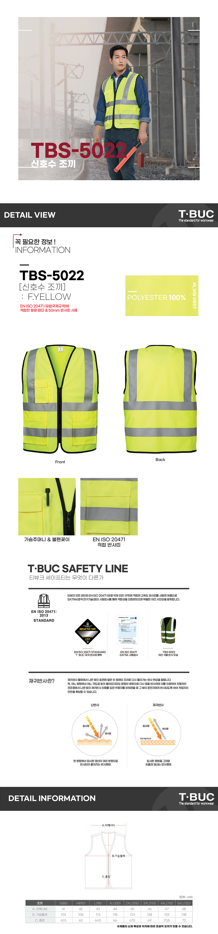 TBS-5022(TC) > 안전조끼 | 송백사